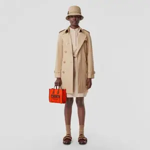 Burberry Waterloo Gabardine Trench Coat