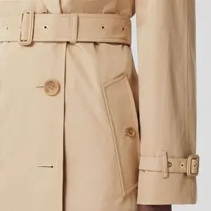 Burberry Waterloo Gabardine Trench Coat