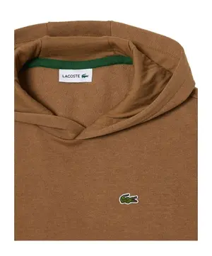 Lacoste Long-sleeved Hooded Sweatshirt With Kangaroo Pocket