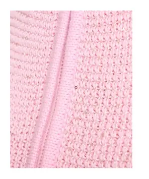 Alessandra Rich Sequin Knit Zip Vest