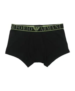 Emporio Armani Elastic Waist Panties - Black