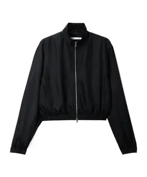 Alexander Wang Zip-up Elasticated-hem Jacket