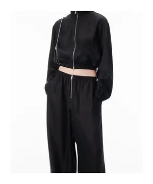Alexander Wang Zip-up Elasticated-hem Jacket