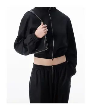Alexander Wang Zip-up Elasticated-hem Jacket