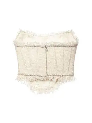Giuseppe Di Morabito Sleeveless Vest With Wrapped Bust