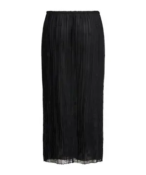 TOTEME Flower Embroidered Tulle Long Skirt