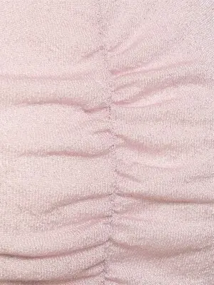 Alessandra Rich Embellished Knit Mini Dress