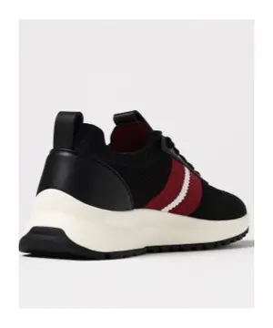 Bally Round Toe Low-top Lace-up Sneakers