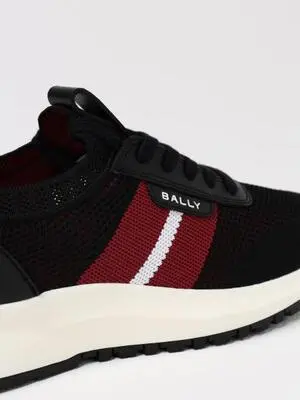 Bally Round Toe Low-top Lace-up Sneakers