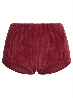 Gucci Corduroy Mini Shorts