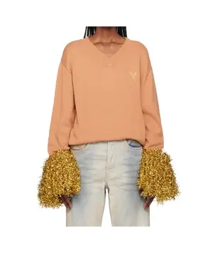 DOUBLET Cheerleading Pompon Sweater