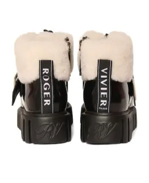 ROGER VIVIER Short Boots With Logo Detail