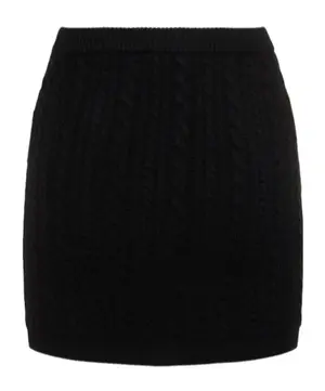 Alessandra Rich Knitted Mini Skirt