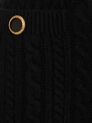 Alessandra Rich Knitted Mini Skirt