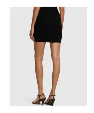 Alessandra Rich Knitted Mini Skirt