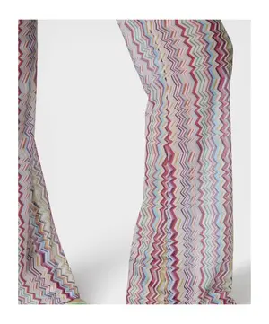 Missoni Zigzag Tulle Flared Trousers