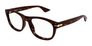 Montblanc Eyewear Square Frame Glasses - Brown