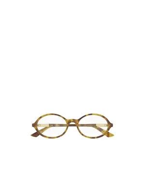 Chloé Eyewear Oval Frame Glasses - Brown