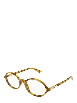 Chloé Eyewear Oval Frame Glasses