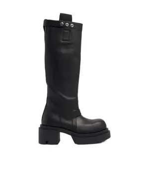 Rick Owens Flat-bottomed Short Boots