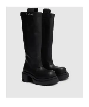Rick Owens Flat-bottomed Short Boots