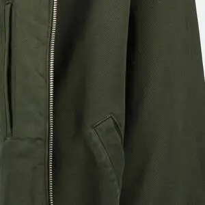 AMI Paris Elasticated Hem Zipped Jacket