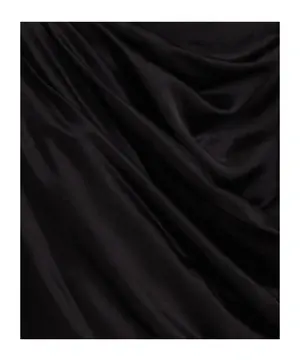 Magda Butrym Off-shoulder Draped Mini Dress