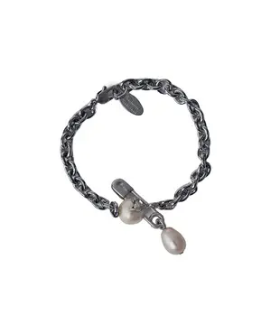 VIVIENNE WESTWOOD Small Claude Embellished Bracelet