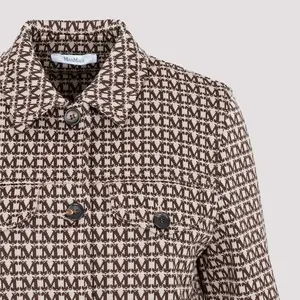 Max Mara Logo Jacquard Jacket