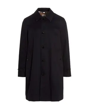Burberry Single-breasted Midi Coat