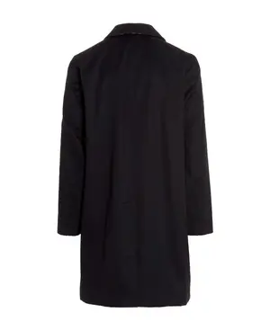 Burberry Single-breasted Midi Coat