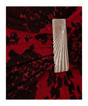 Attico Python Printed Viscose Blend Midi Dress