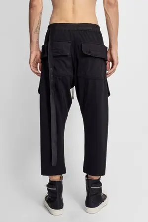 Rick Owens Ribbed Cotton Track Pants