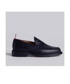 Thom Browne Pebble Grain Leather Loafers - Black