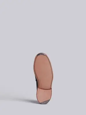Thom Browne Pebble Grain Leather Loafers - Black