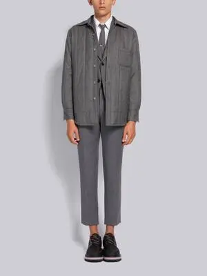 Thom Browne Super 120s Twill Shirt Jacket