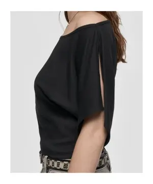 MISBHV Off-the-shoulder Gathered Top