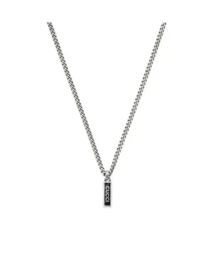 Gucci Logo Pendant Necklace