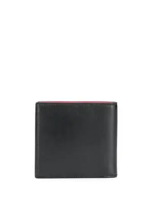 Alexander McQueen Striped Detailed Logo Wallet