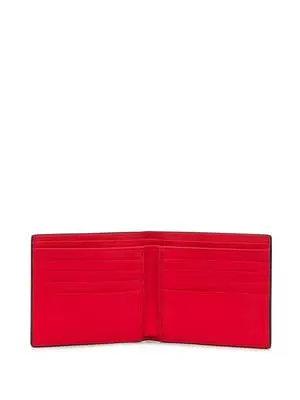 Alexander McQueen Striped Detailed Logo Wallet