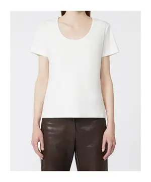 Max Mara Diva Crewneck T-shirt - White