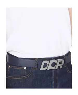 Dior Logo Plaque Belt