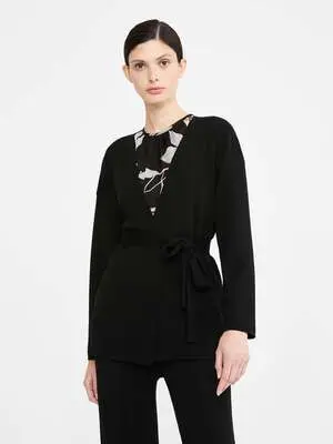 Max Mara Wool Cardigan With Belt