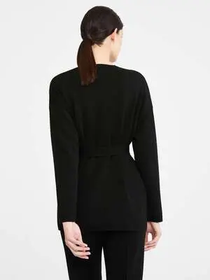 Max Mara Wool Cardigan With Belt