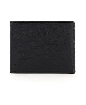 FERRAGAMO Gancini Bi-fold Wallet - Black