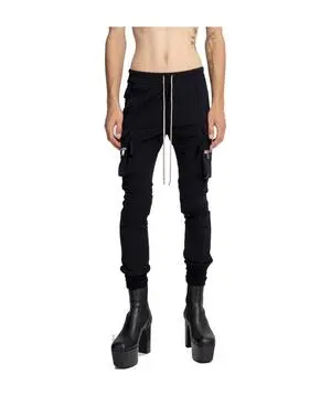 Rick Owens Phlegthon Mastodon Cargo Pants - Black