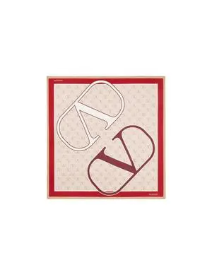 Valentino Garavani VLogo Signature Silk Scarf No