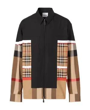 Burberry Patchwork Checked Shirt