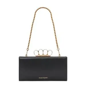 Alexander Mcqueen Logo Clutches