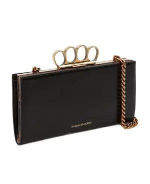 Alexander McQueen Four-ring Detail Clutch Bag